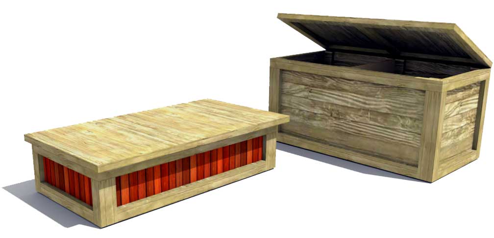 Second Rain – Water Storage Benches for Rainwater Collection