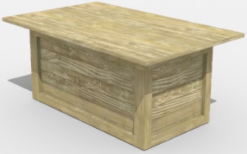 Rain Bench DIY kit – 280 gallons – Second Rain